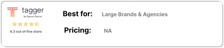 Tagger Review + Features, Pricing and Alternatives in 2026
