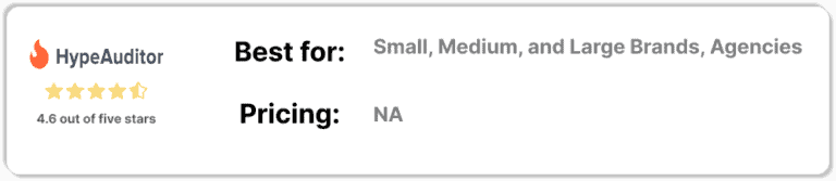 Hypeauditor Review + Features and Pricing + Best Alternatives in 2026 ...