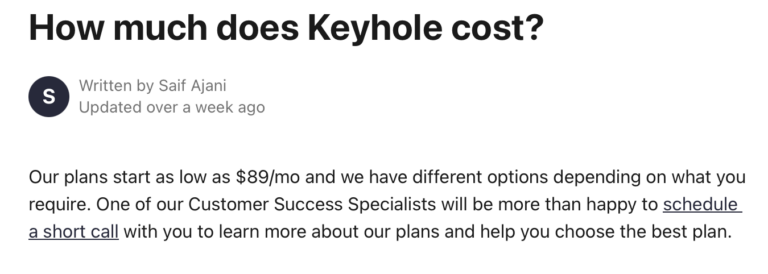 Keyhole Review + Features and Pricing + Best Alternatives in 2025