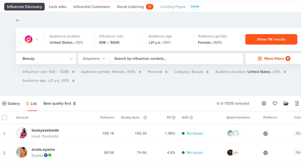 Hypeauditor Review + Features and Pricing + Best Alternatives in 2026 ...