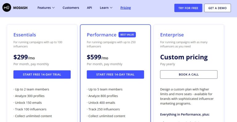 Modash Review + Features and Pricing + Top Alternatives in 2025
