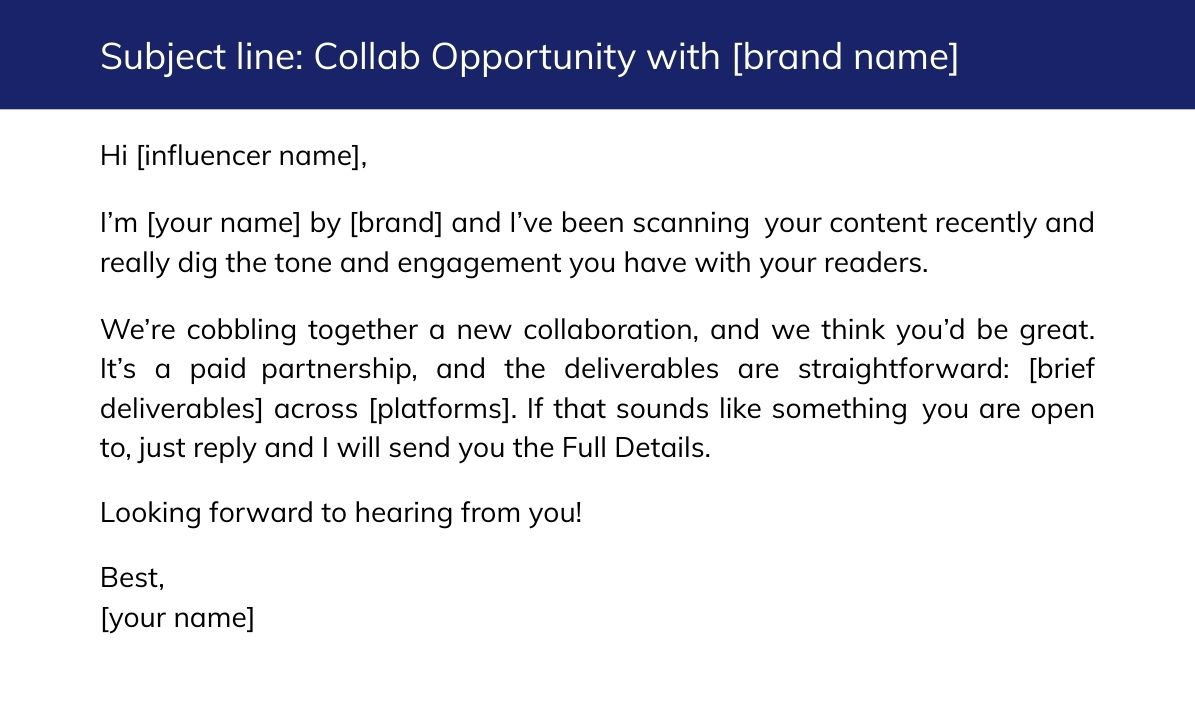 12 Influencer Outreach Templates to Improve Your Response Rate